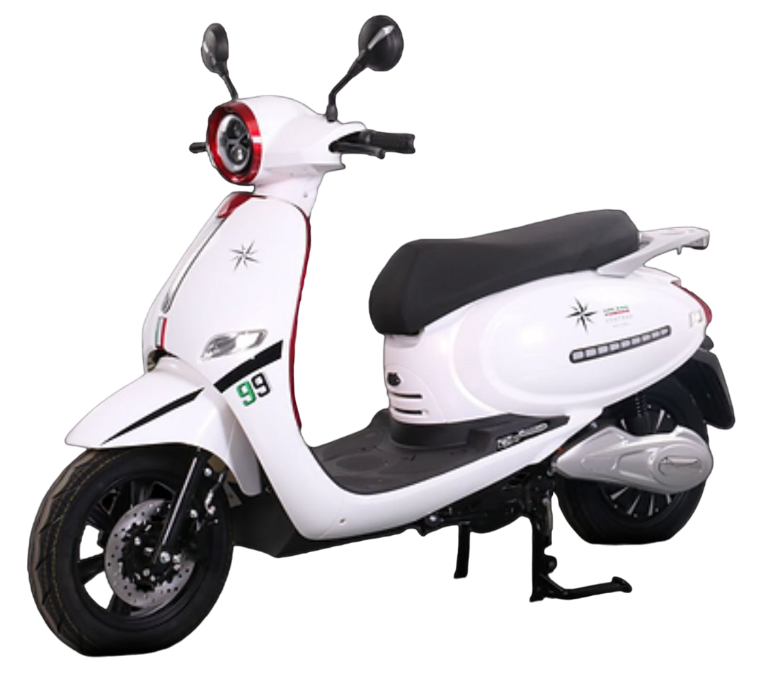 SCOOTER ELÉTRICA LAMBRETA MILANO LÍTIO 3000W - Pop Mobilidade Elétrica