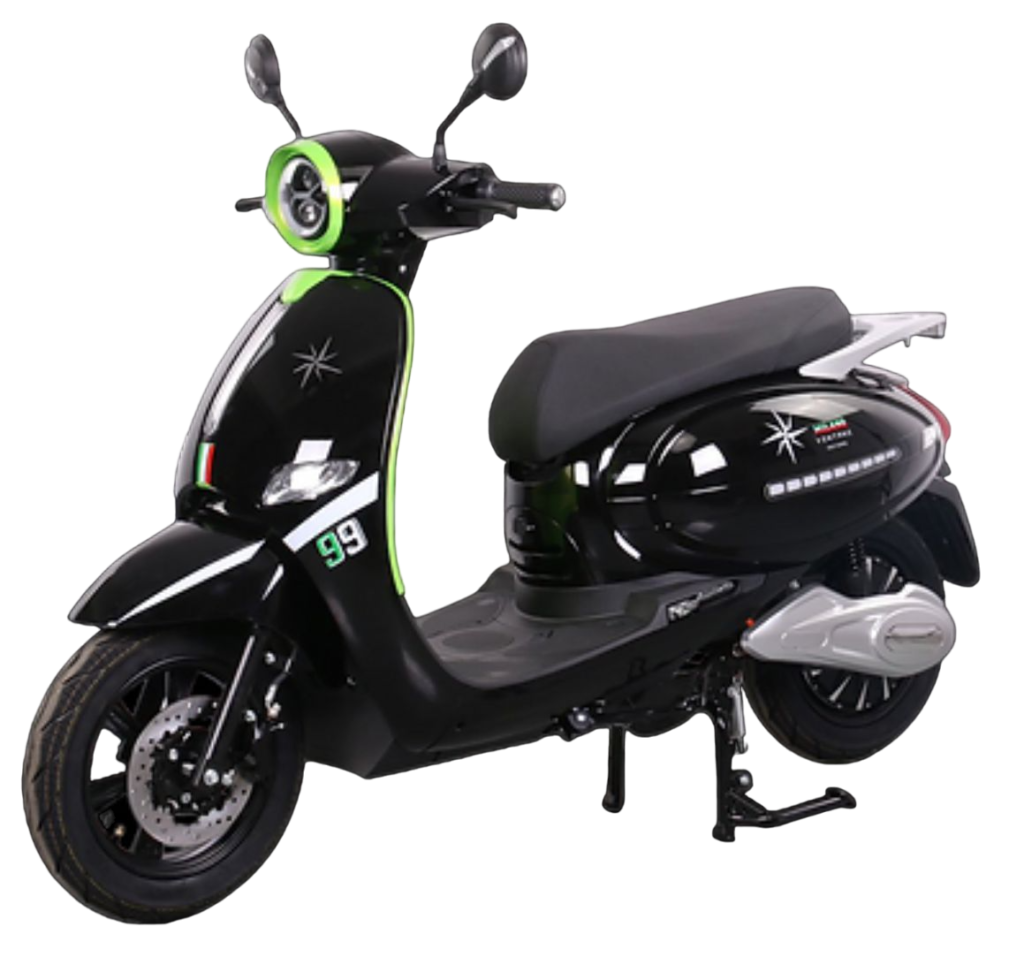 SCOOTER ELÉTRICA LAMBRETA MILANO LÍTIO 3000W - Pop Mobilidade Elétrica